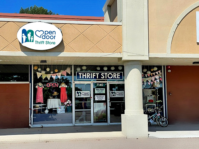 Open Door's cheerful storefront practically whispers "come find your next favorite thing" to every passerby.