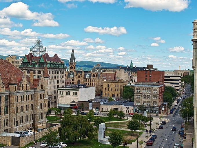 Scranton's downtown streets prove that small-city charm never goes out of style, does it?