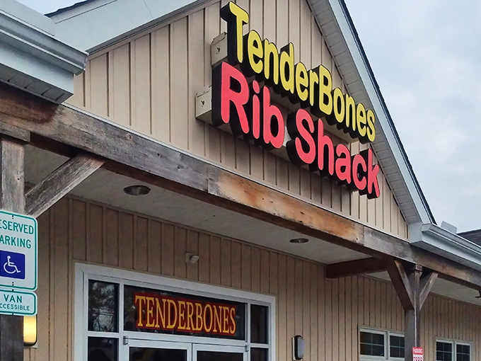 When a place calls itself a "rib shack," you know they're not messing around with pretense.
