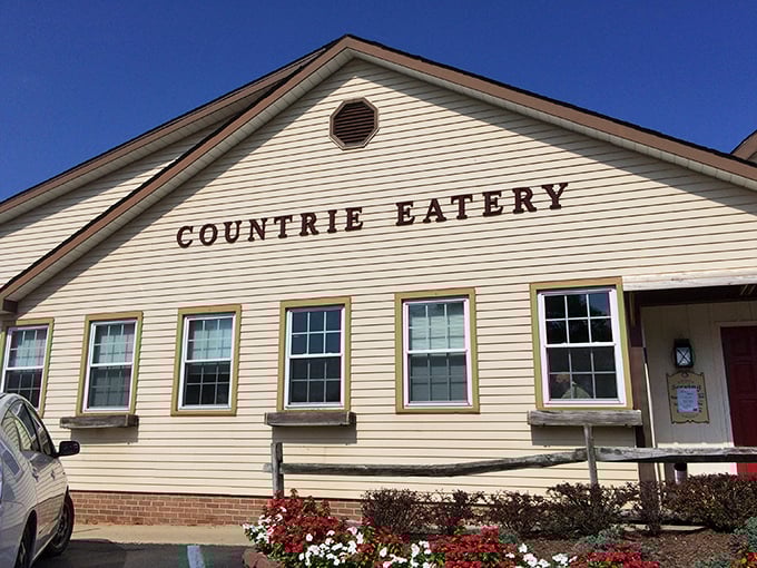 The Countrie Eatery's farmhouse facade isn't just charming – it's a promise of homestyle cooking that delivers on Delaware comfort.