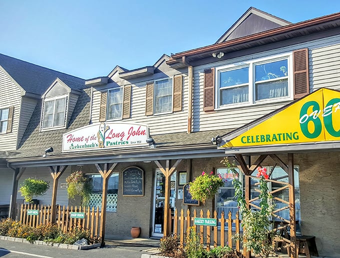 Celebrating 60 years of pastry perfection! Achenbach's charming storefront promises Long Johns that will make you weak in the knees.