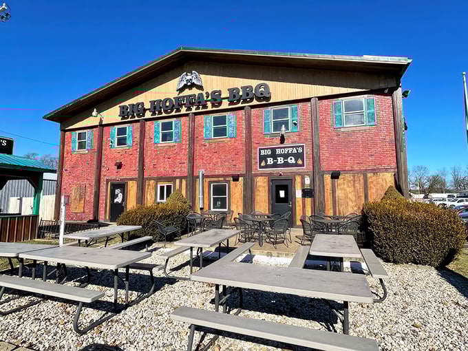 When a place looks this authentically weathered, you know they've been perfecting their craft longer than most food trends.