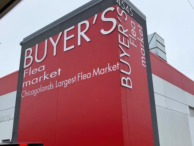 "Chicagoland's Largest Flea Market" isn't just a slogan—it's a promise of endless aisles of possibility.