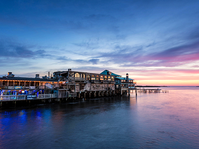 This Gulf Coast gem floats in time, where fishing boats and sunsets create daily masterpieces worth the drive.