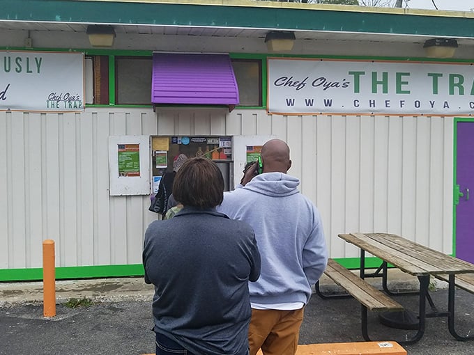 The best seafood joints sometimes look like someone's fun uncle designed them with pure joy in mind.