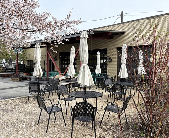 Brick and mortar with modern flair - Milktooth's exterior hints at the creative comfort food revolution happening inside.
