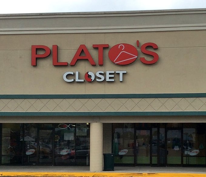 Clean storefront, cleaner conscience - where yesterday's impulse buys become today's smart shopping victories.