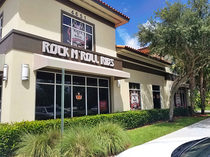 The bold "RIBS" sign makes a promise that the kitchen absolutely keeps. No encore necessary—you'll be back.