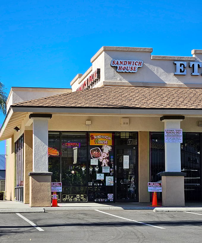 Nothing says "neighborhood favorite" quite like a storefront that's clearly seen decades of satisfied customers.