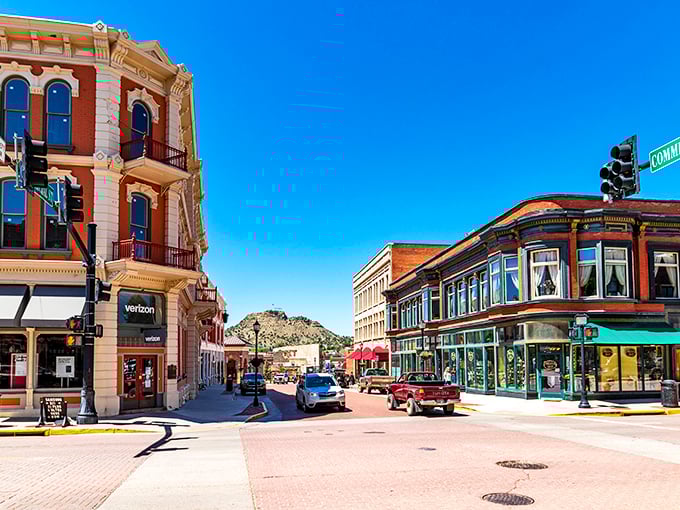 The intersection of past and present in Trinidad's downtown feels like stepping into a living history book.