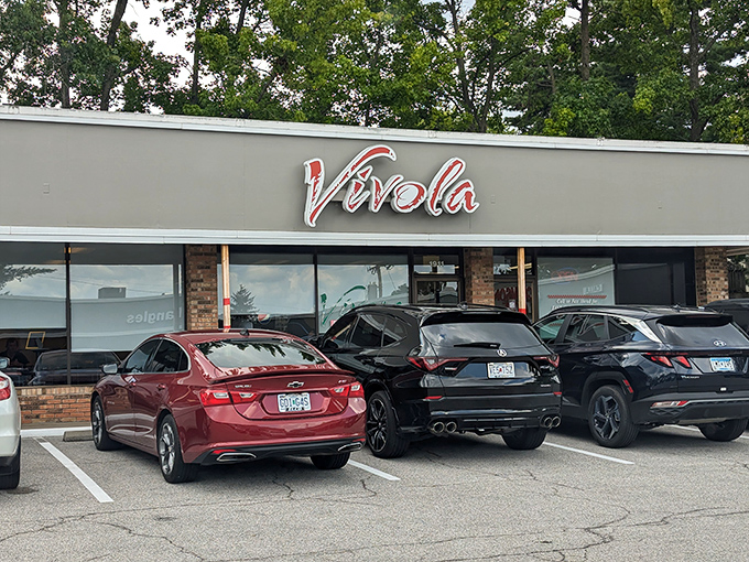 When the parking lot stays this busy, you know the locals have found their sandwich sanctuary.