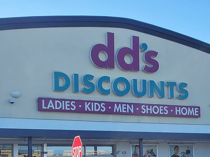 Sometimes the best fashion finds hide in plain sight – this unassuming storefront holds serious style surprises inside.
