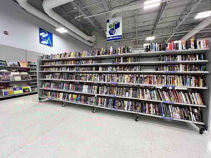The literary corner – where paperback adventures and hardcover wisdom wait patiently for their second chapter in someone else's story.