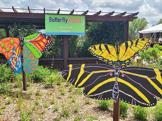 These butterfly sculptures are the supermodels of the insect world—striking poses that would make Vogue editors swoon.
