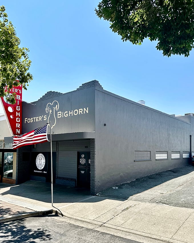 Foster's Bighorn – where the walls have eyes... literally. This legendary establishment has been serving up hearty meals and conversation starters since before Instagram made everything "aesthetic."