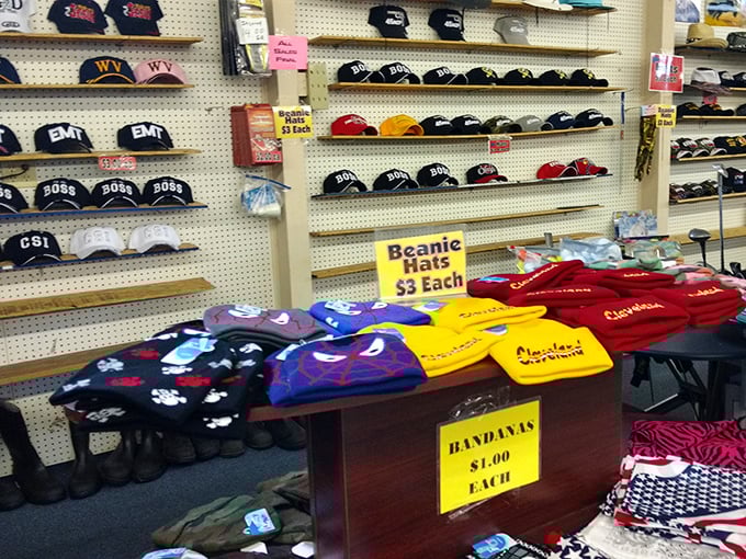 Baseball caps and beanies galore! Whether you're a BOSS, EMT, or just someone who appreciates a good head covering.