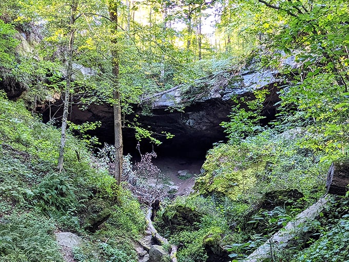 Hosak's Cave beckons adventurers into its mysterious depths, offering a natural air conditioning system that predates Willis Carrier by several million years.
