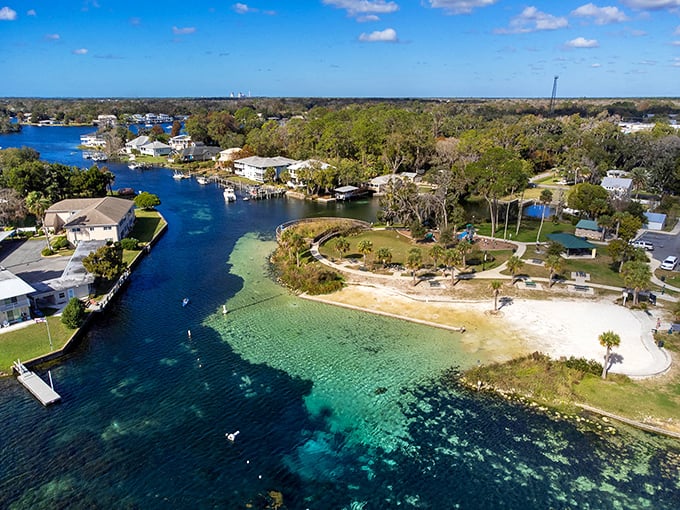 Mother Nature's swimming pool comes complete with crystal-clear waters and no chlorine. Hunter Springs Park offers paradise without the passport or overpriced resort fees.