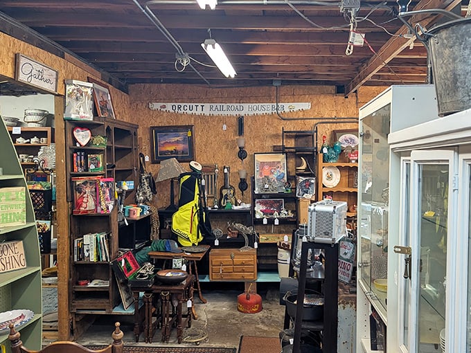 Step inside and prepare for temporal whiplash—one minute you're in 2023, the next you're rummaging through America's collective attic.