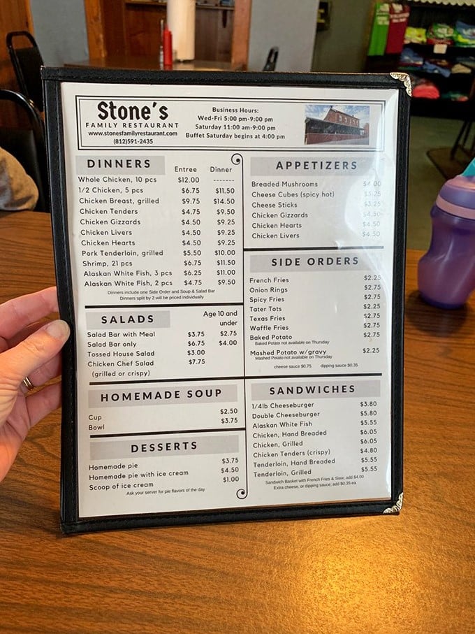 A menu that cuts right to the chase—no fusion confusion or trendy buzzwords, just heartland classics perfected over decades.