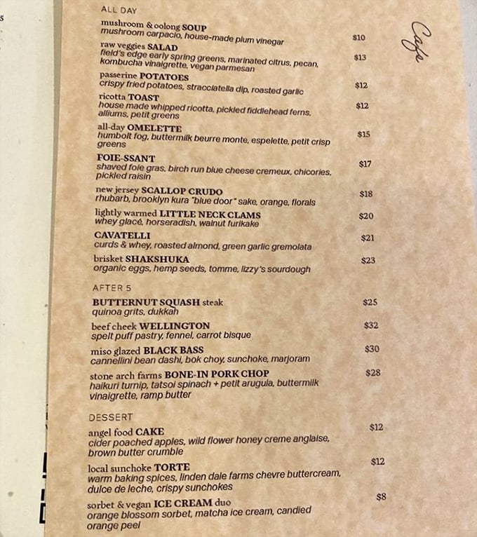 When a menu reads like poetry, you know you're in for something special beyond ordinary dining.