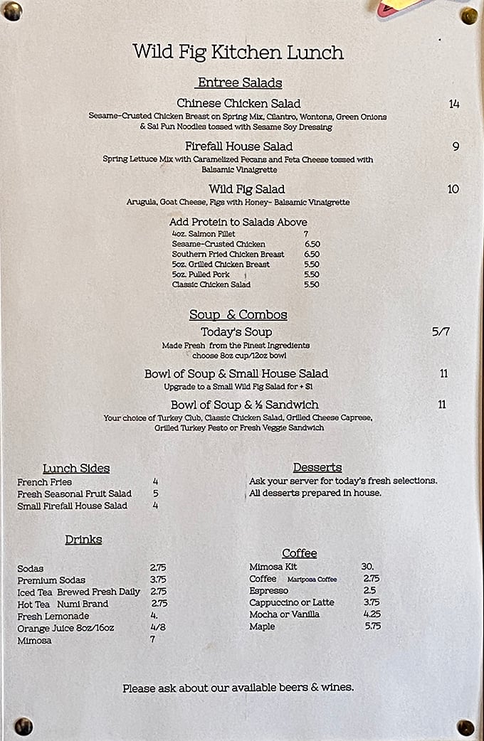 A menu that reads like a love letter to California cuisine – simple, thoughtful combinations that let quality ingredients take center stage.