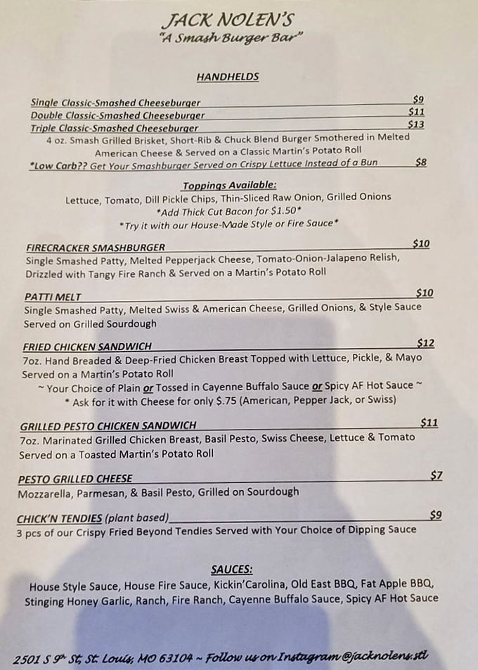 The menu reads like a love letter to American comfort food – each item a delicious promise kept.
