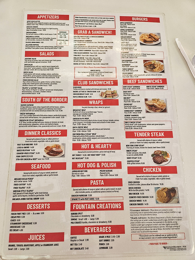 The menu reads like a love letter to comfort food – no molecular gastronomy here, just honest dishes that satisfy the soul.