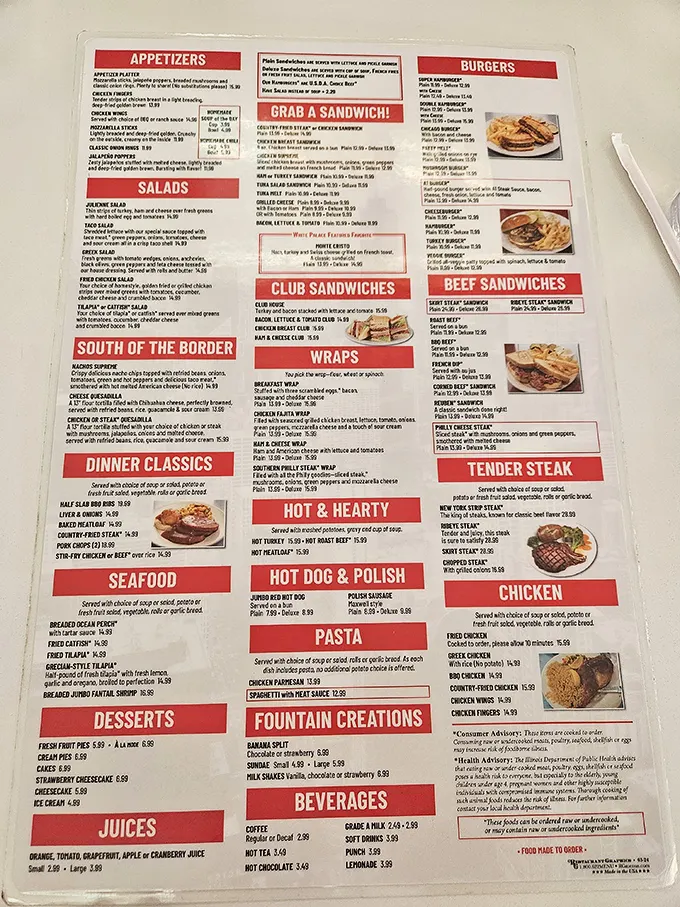 The menu reads like a love letter to comfort food – no molecular gastronomy here, just honest dishes that satisfy the soul.