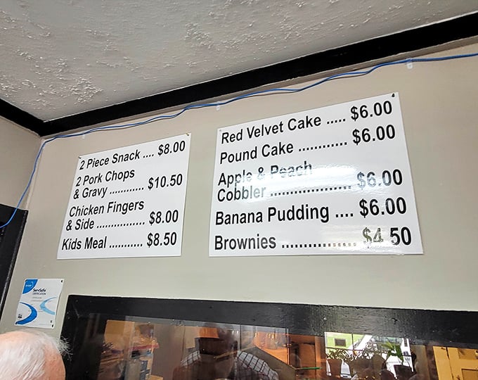 Simple menu, complex flavors. The straightforward offerings belie the culinary magic happening in the kitchen.