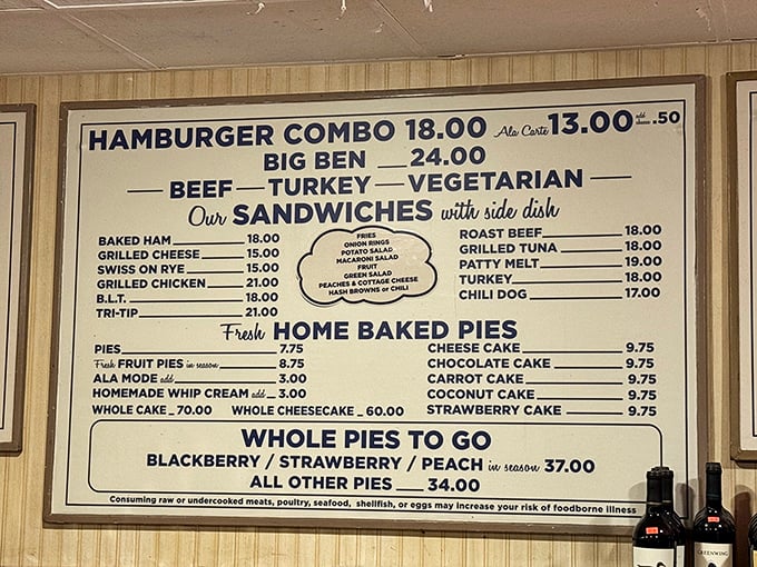 This menu board hasn't changed much over the decades, and thank goodness for that. Some things deserve to be preserved like the culinary treasures they are.
