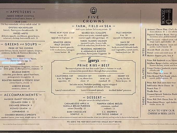 The menu reads like a love letter to classic cuisine. No molecular gastronomy here—just timeless dishes executed with reverence.