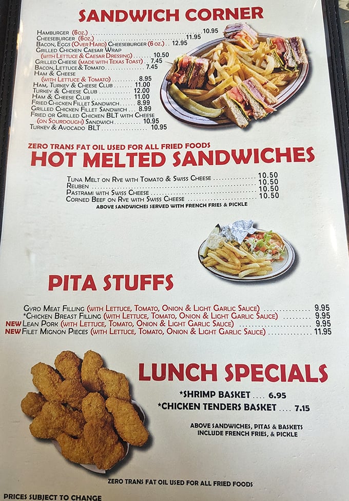 The menu at Pocahontas doesn't mess around—from hot melted sandwiches to pita stuffs, they understand that breakfast champions sometimes need lunch backup.