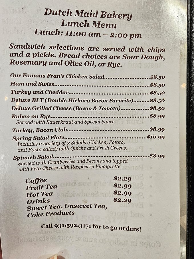 A menu that reads like a love letter to comfort food – sandwiches on house-baked bread that make chain restaurants weep with inadequacy.