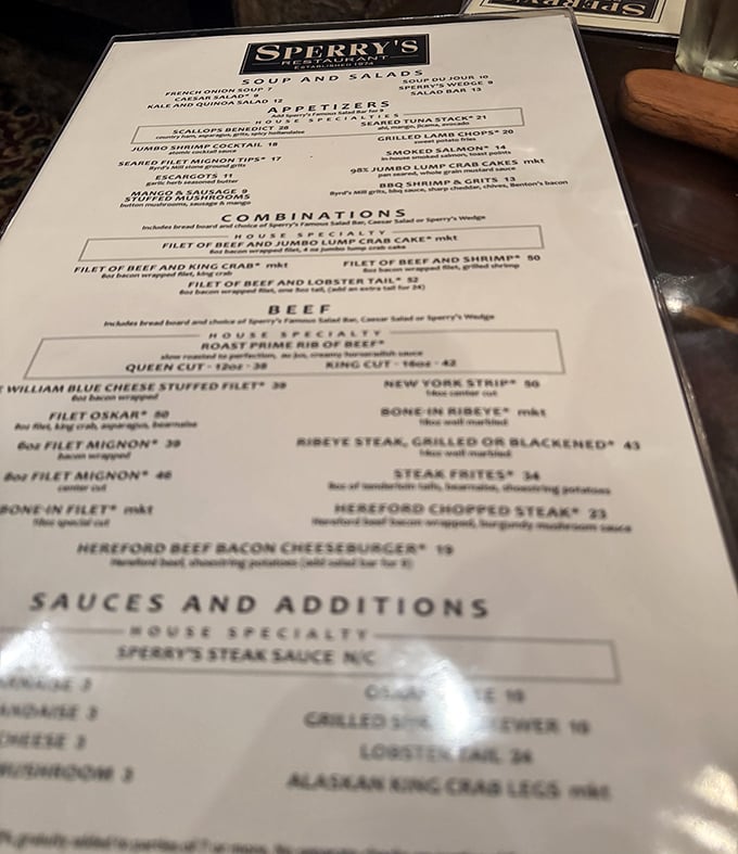 A menu that doesn't need trendy reinvention – just perfectly executed classics that have stood the test of time. Decision paralysis never tasted so good. 