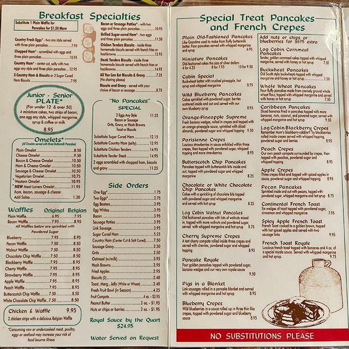 This menu is the breakfast equivalent of War and Peace—epic in scope and destined to become a classic in your personal food journey.