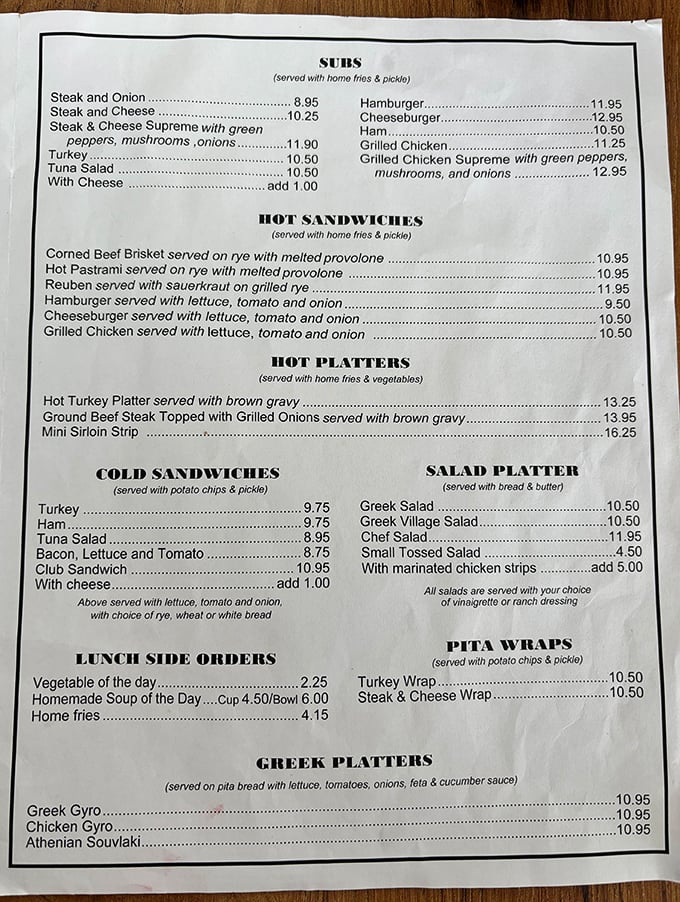 The menu at Nick's reads like a love letter to comfort food – no molecular gastronomy, just honest cooking that satisfies the soul.