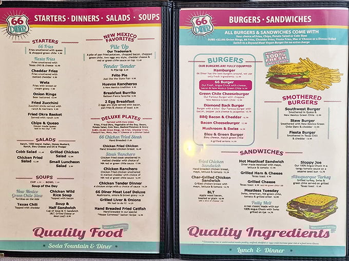 This isn't just a menu; it's a roadmap to happiness. The "Pile Up" isn't just a burger—it's a commitment.