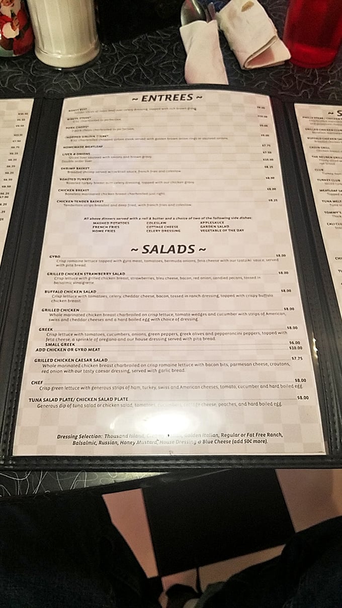 This isn't just a menu; it's a roadmap to happiness. The only wrong turn? Not ordering enough to try everything.