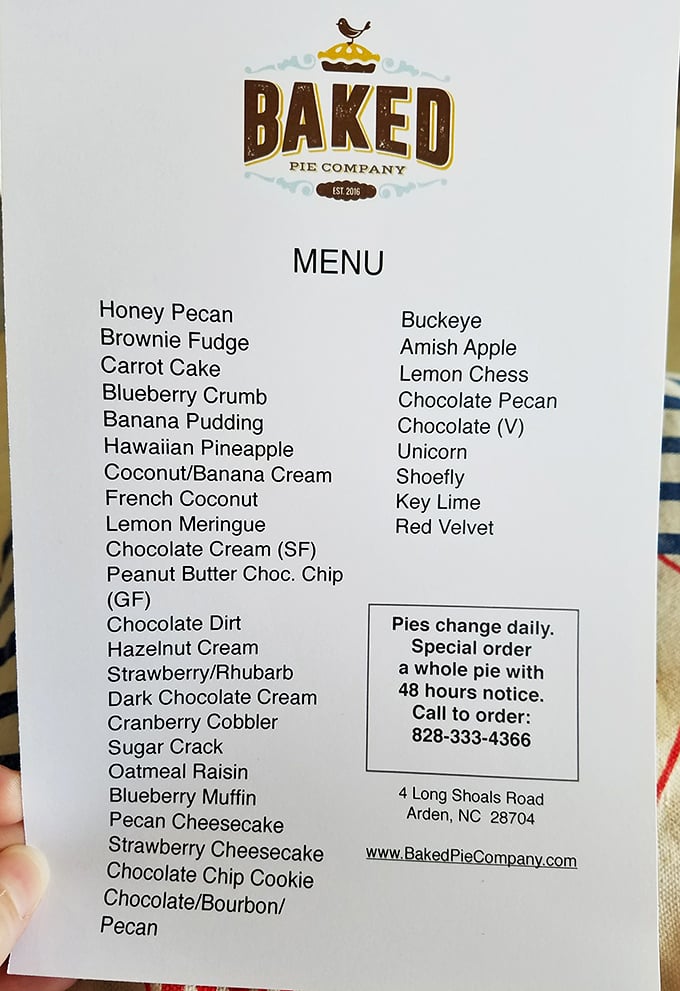 This menu isn't just a list—it's a roadmap to happiness. From Honey Pecan to something called "Unicorn," each option promises its own flavor adventure.