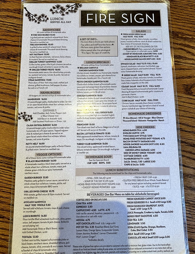 A menu that reads like a love letter to breakfast enthusiasts. The hardest relationship you'll have today is choosing just one dish.