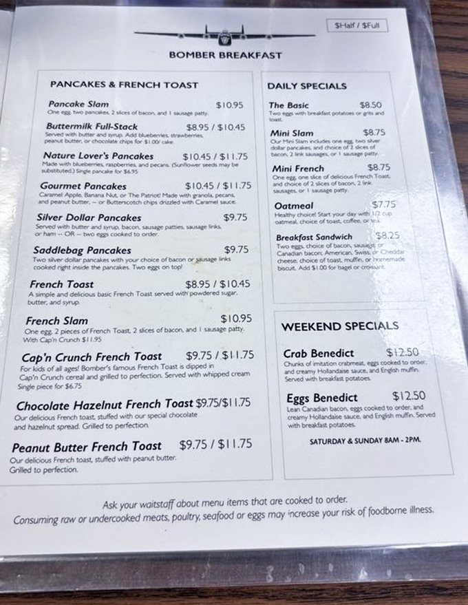 The menu reads like a breakfast lover's fantasy novel—each option more tempting than the last, with portions that could feed a small militia.