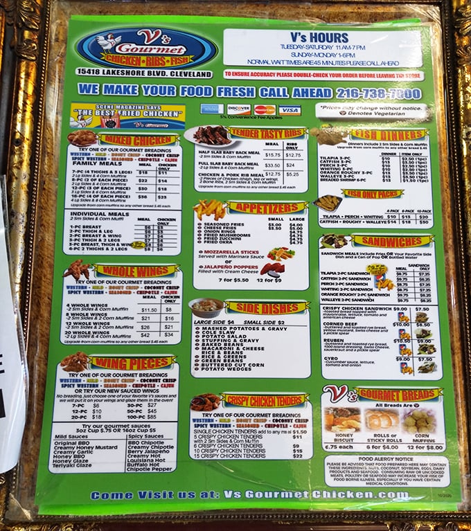 This menu isn't just a list of options – it's a roadmap to happiness. Study it like you're cramming for the most delicious final exam of your life.