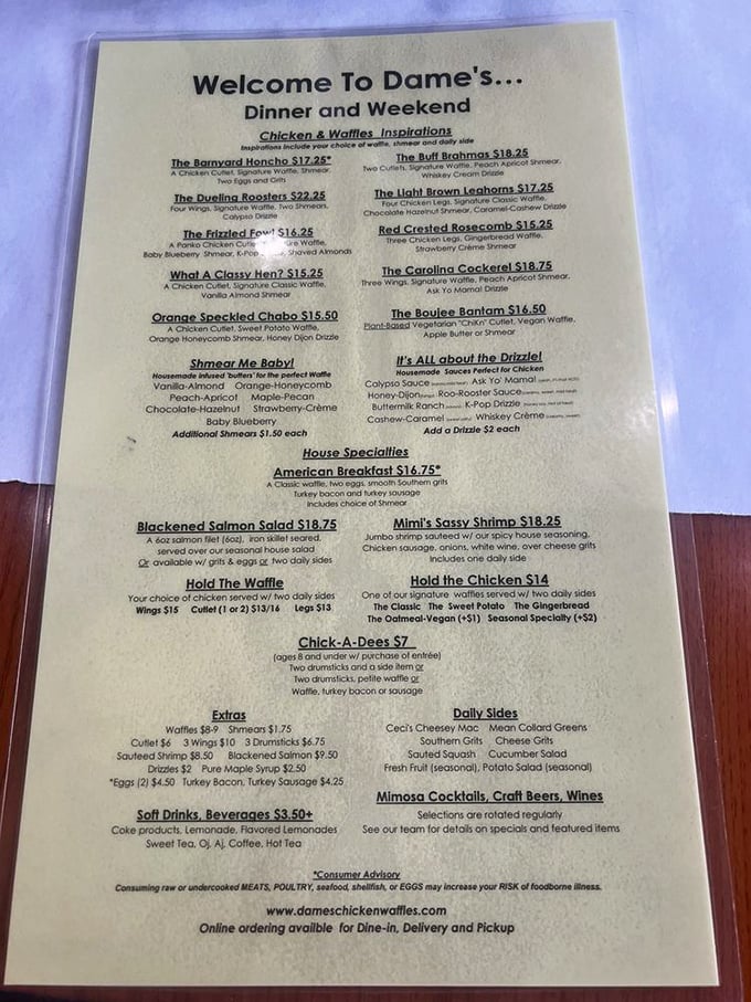 The menu reads like poetry for the hungry – each dish a carefully crafted sonnet to Southern comfort with a creative twist.