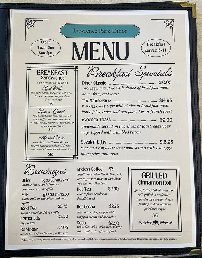 Menu prices that don't require a second mortgage – remember when eating out didn't need a financial advisor?