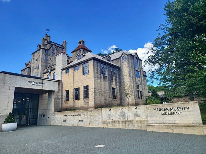 The Mercer Museum isn't just a building – it's a six-story concrete castle housing 50,000 pre-industrial artifacts that'll make you grateful for modern conveniences like, well, electricity.