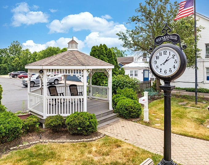 From above, Waynesville reveals its perfect balance – close enough to cities for convenience, far enough away to hear yourself think.