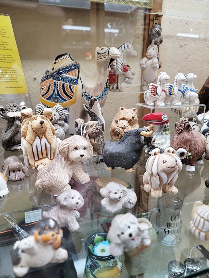 These miniature figurines tell giant stories—each tiny face and form representing artistry that spans continents and generations.