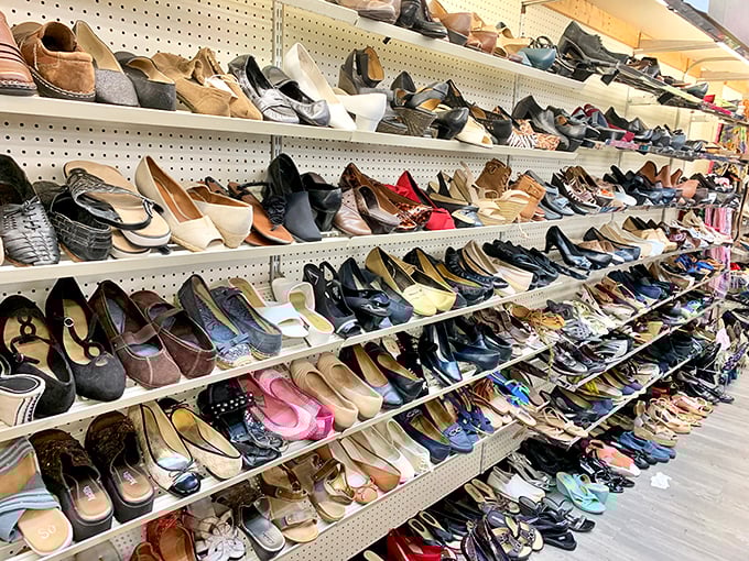 Cinderella had one magical pair, but here's an entire kingdom of glass slippers, leather boots, and everything in between waiting for their perfect match.
