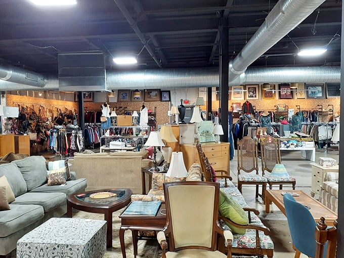 This isn't your grandmother's thrift store—unless your grandmother had impeccable taste and a knack for organization.